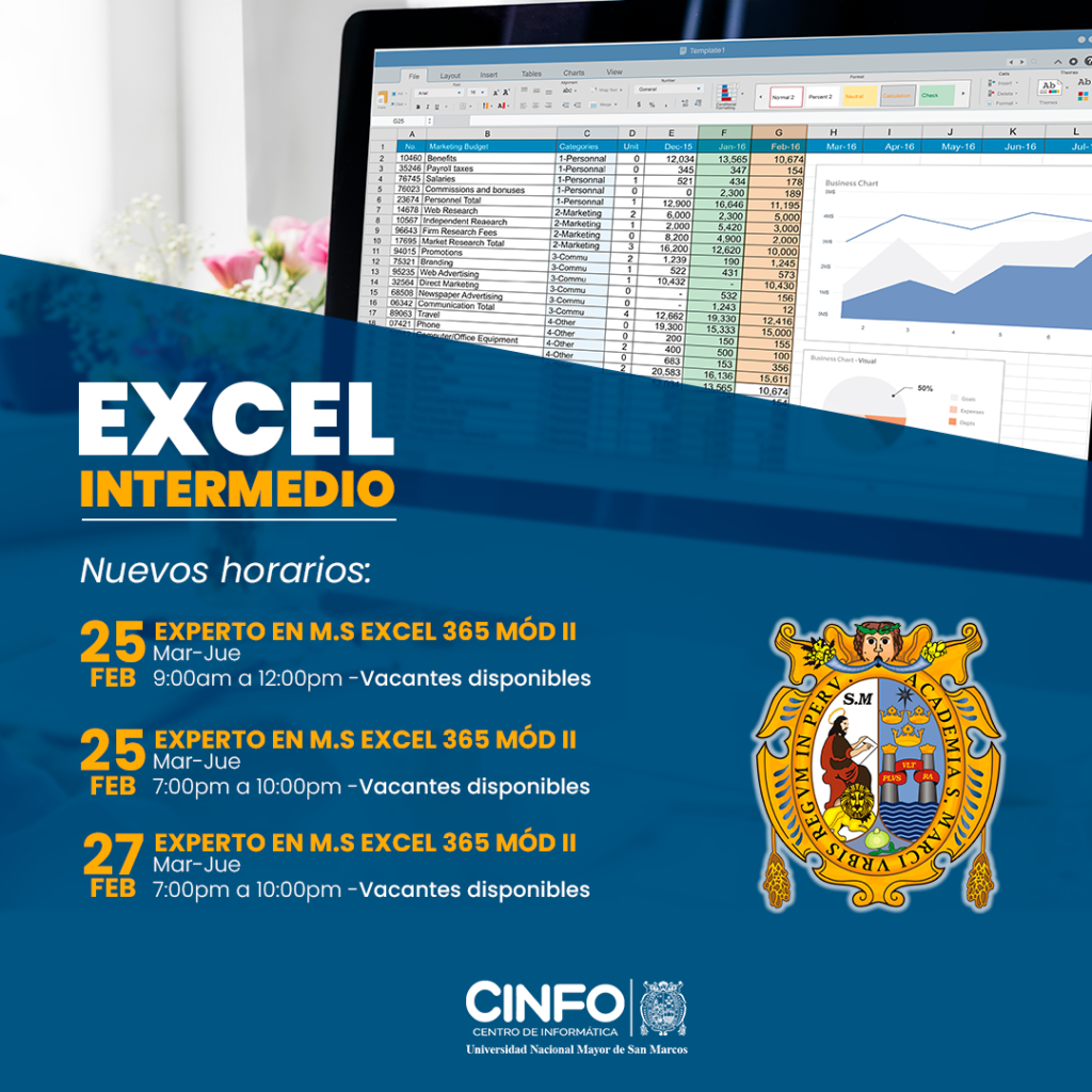 CINFO - Cursos de computación e informática - CINFO San Marcos UNMSM